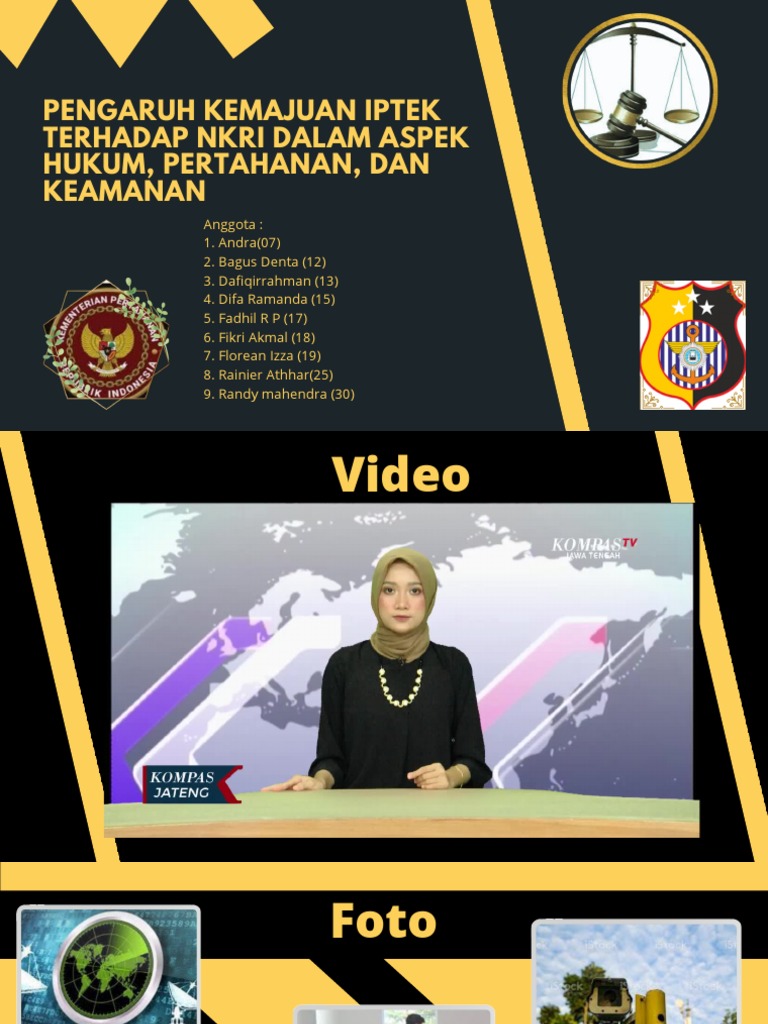 Pengaruh Kemajuan Iptek Terhadap NKRI Dalam Aspek Hukum, Pertahanan ...