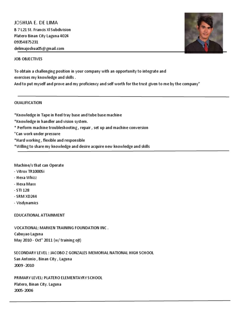 PDF Josh Resume | PDF