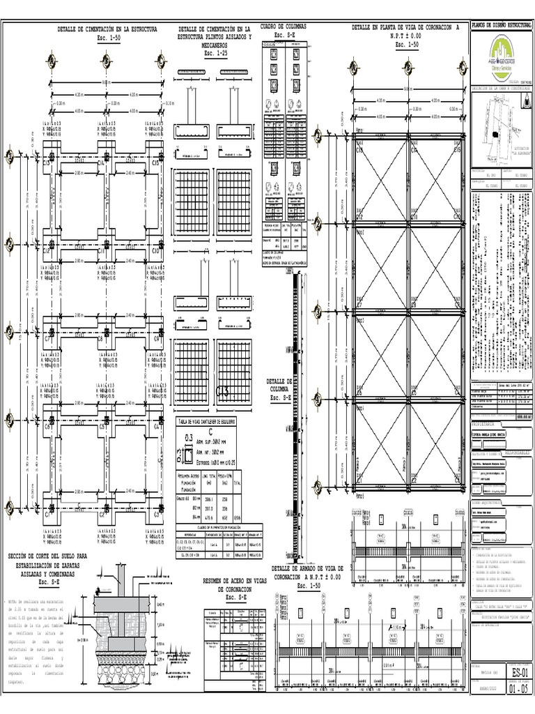 Planos Estructurales | PDF