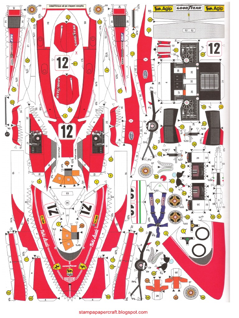 Ferrari 312 T - Niki Lauda - Monaco GP (1975) (1-24) (Spinler ...