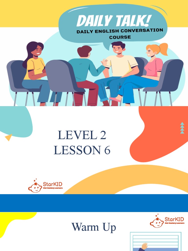 DT - Level 2 - Lesson 6 | PDF