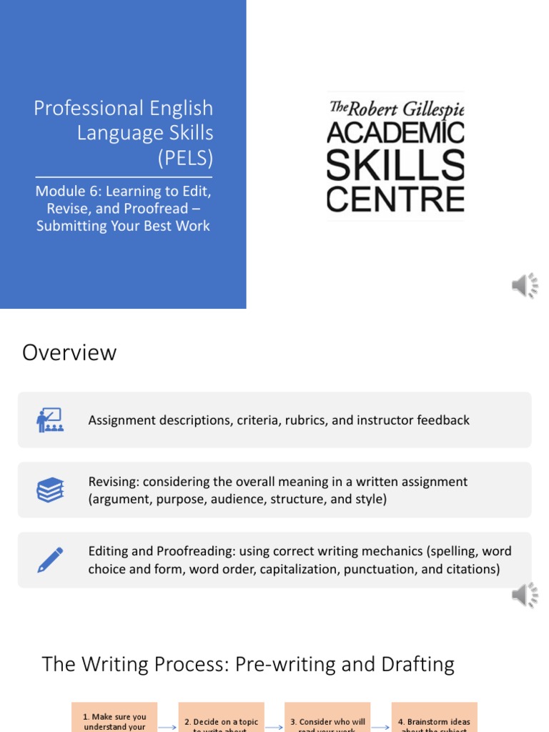 Professional English Language Skills (PELS) | PDF | Language Mechanics ...