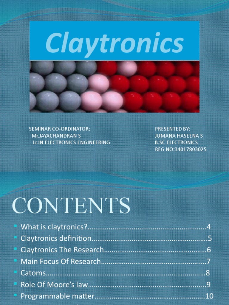 Claytronics Jumana | PDF | Computer Science | Cybernetics