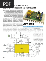 Wzmacniacze Audio - Schematy I Działanie | PDF