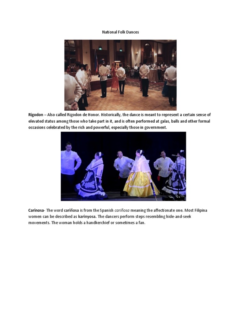 Philippine Folk Dance Guide | PDF | Dances | Performing Arts