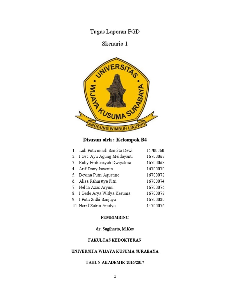 FGD 1 | PDF | Sains & Matematika