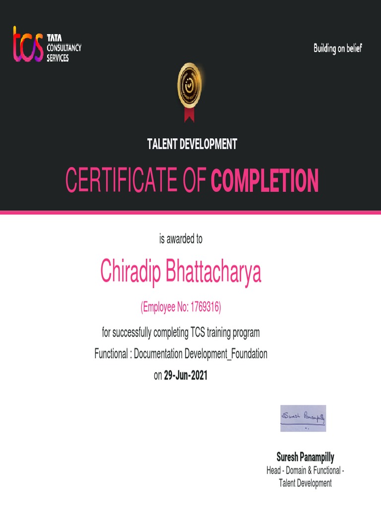 Documentation Development Certificate | PDF | Business | Computers
