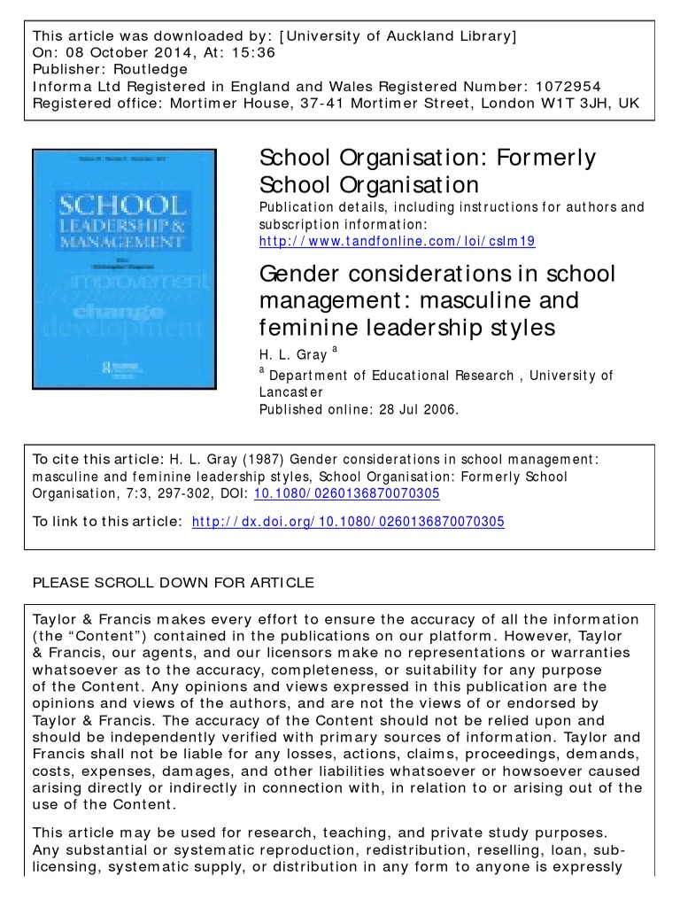 Gender Considerations in School | PDF | Gender Studies | Gender