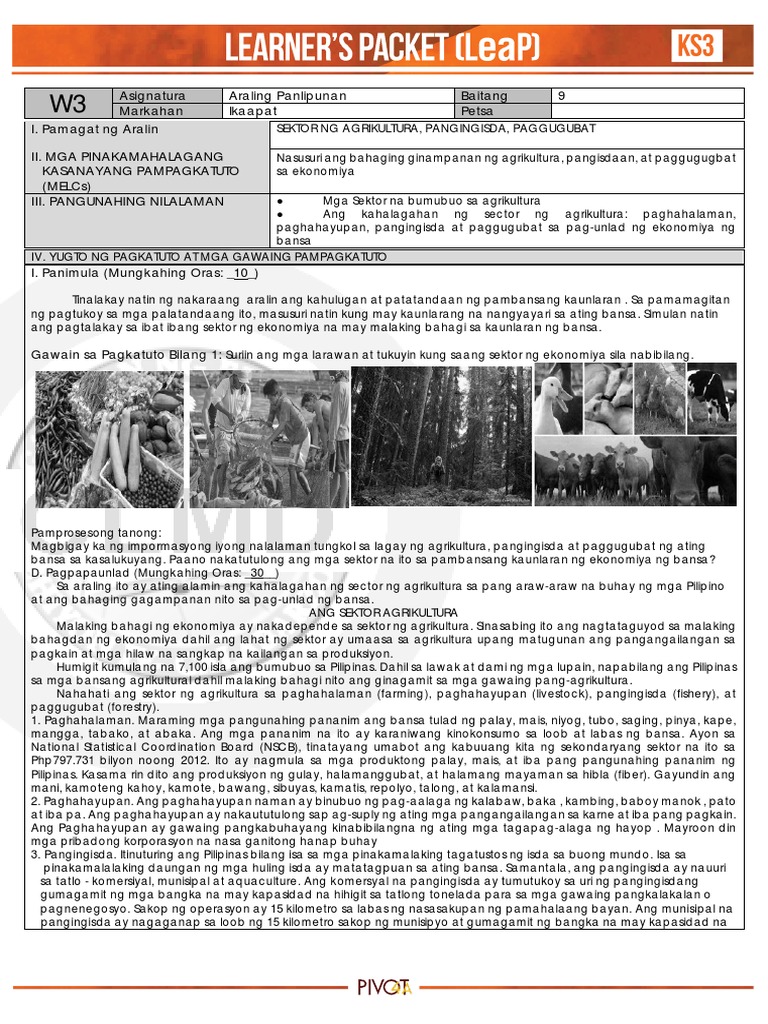 Q4 Ap 9 Week 3 | PDF