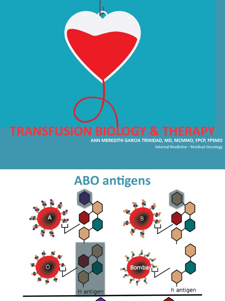 Blood Transfusion Biology & Therapy Guide | PDF | Bleeding | Blood Type