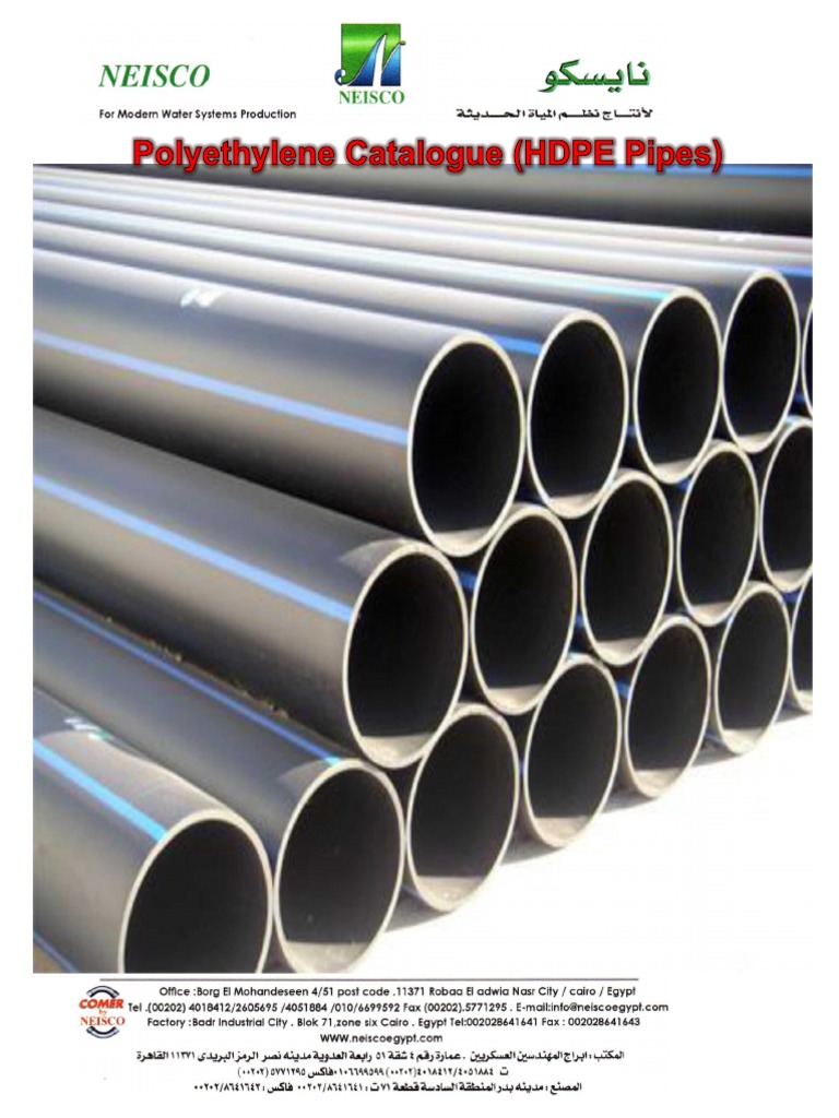 HDPE Pipe Dimensions and Weights | PDF | Pipe (Fluid Conveyance ...