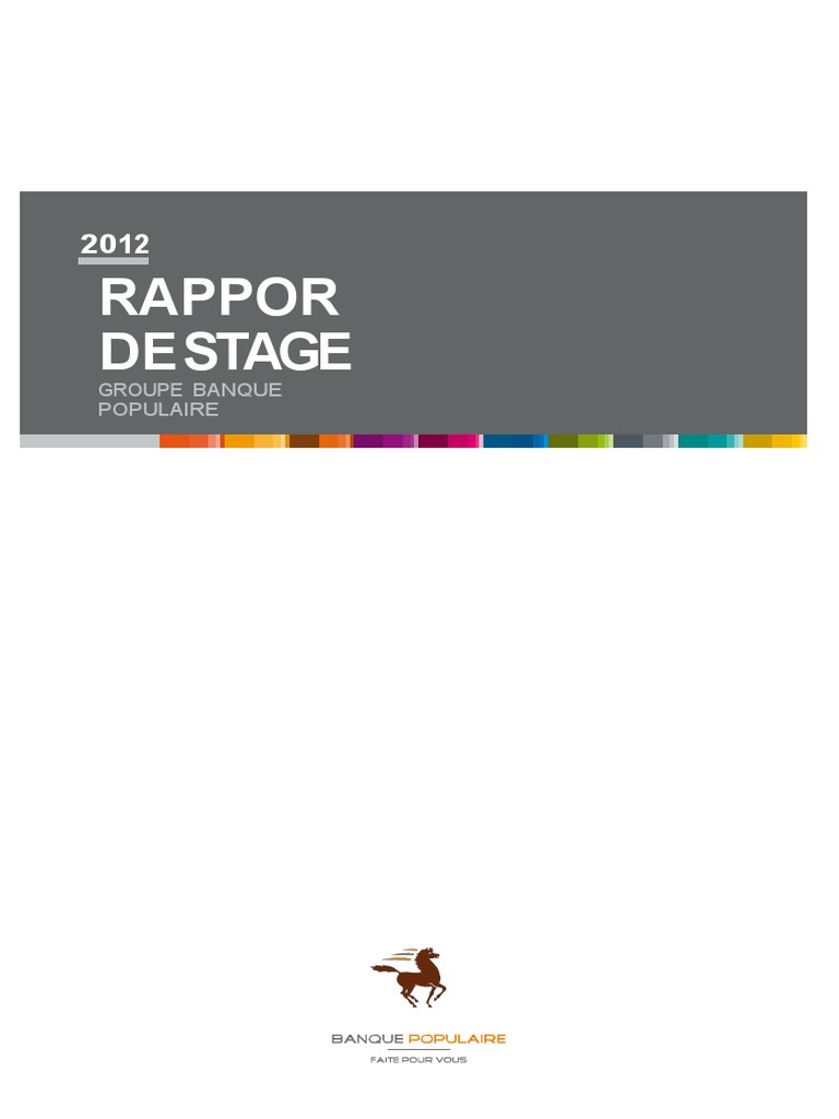 Rapport de Stage GBP | PDF | Banques | Chèque