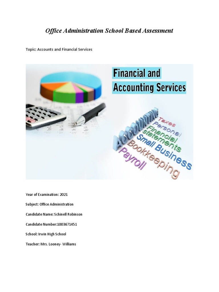 Office Administration Assessment Report | PDF | Banks | Information