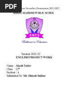 Certificate and Acknowledgement Class 12th Project | PDF