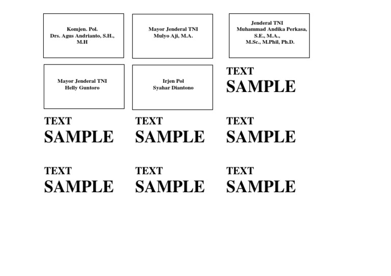 Nama Nama Tempel | PDF