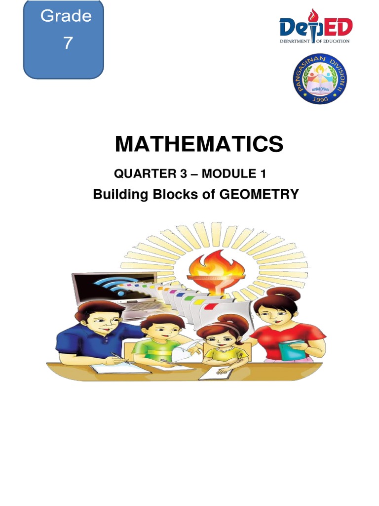 A4 - G7 - Q3 - Module 1 - MELC 1,2&3 | PDF | Line (Geometry) | Angle