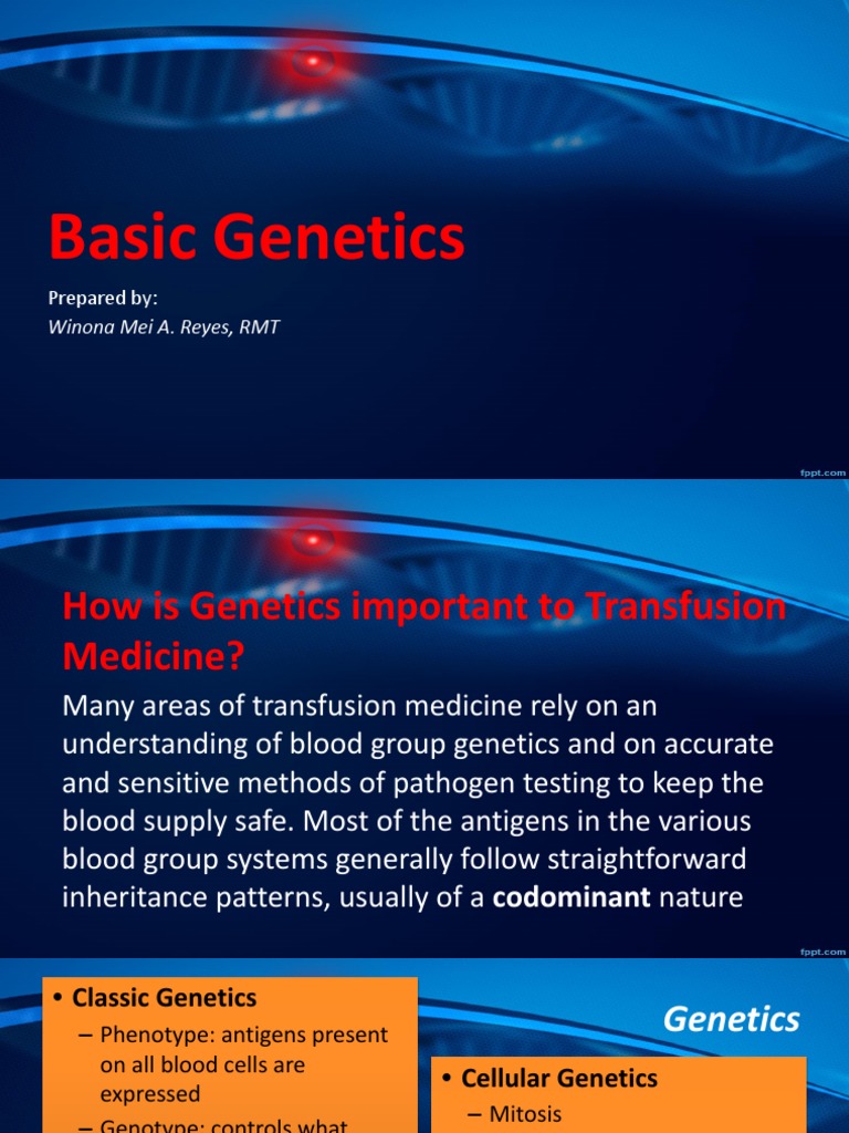 Basic Genetics | PDF