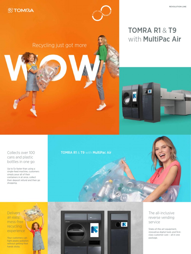 TOMRA R1 and T9 With MultiPac Air | PDF
