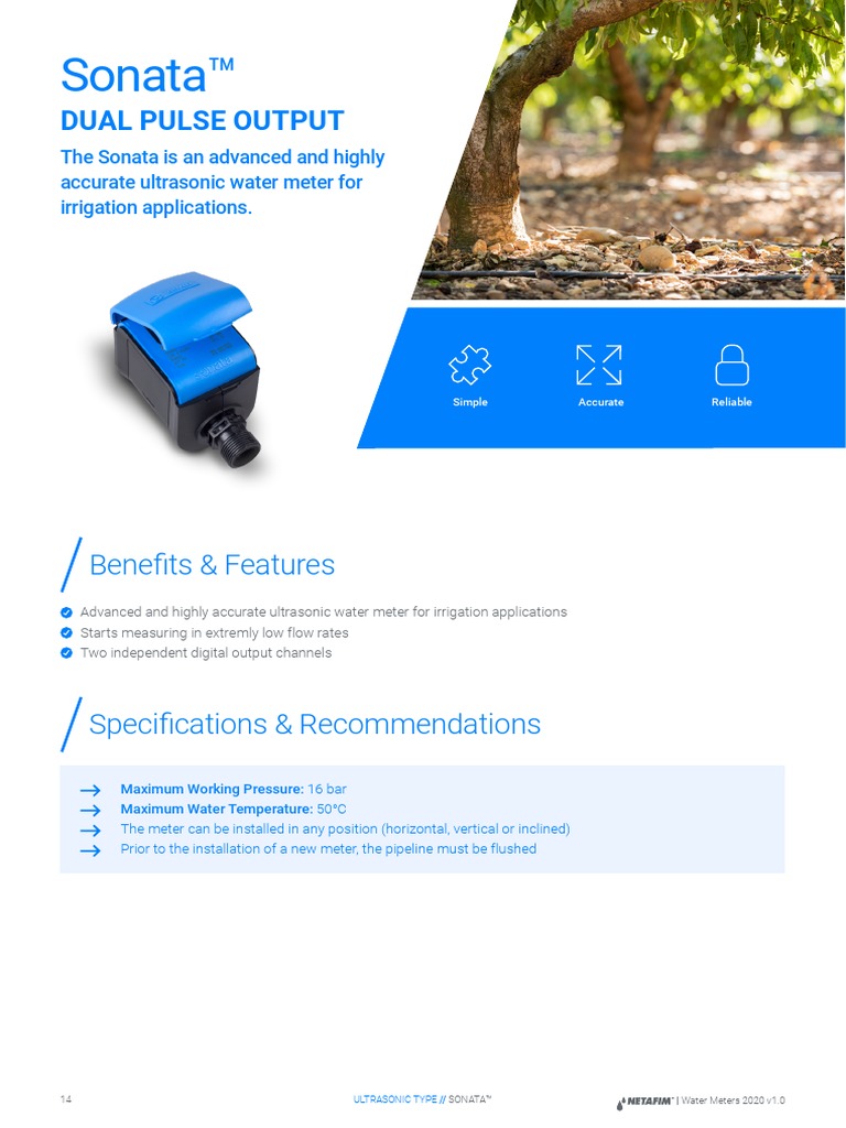Sonata | PDF | Flow Measurement | Mechanical Engineering