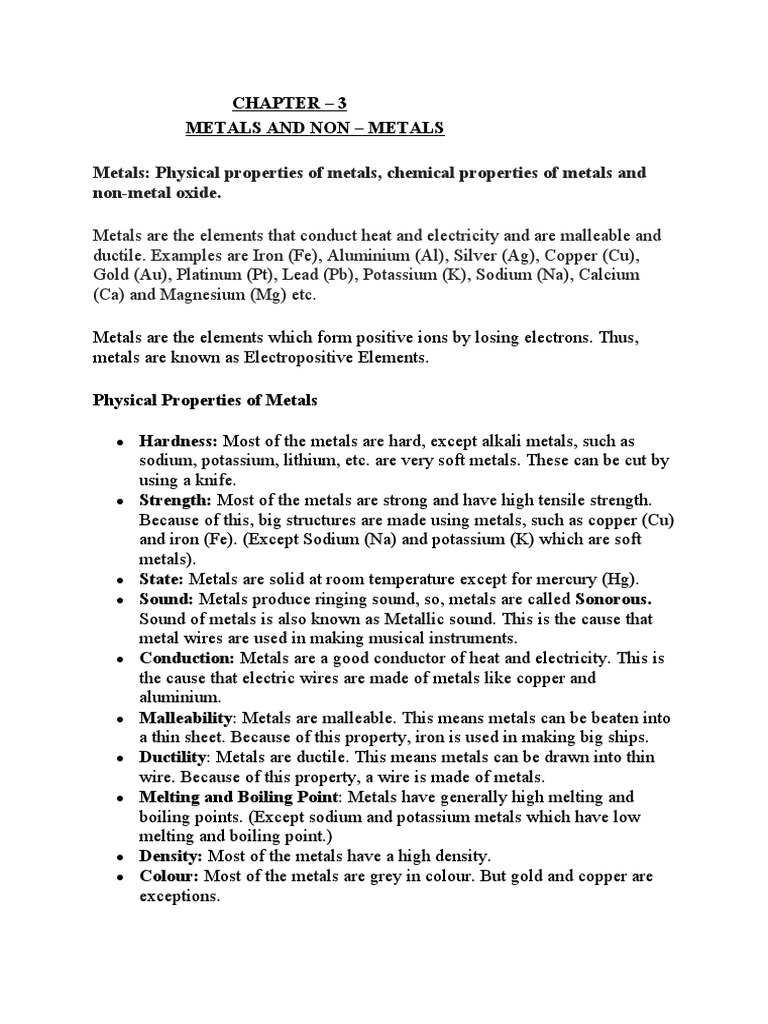 Chapter 3 Class 10 | PDF | Ion | Ionic Bonding