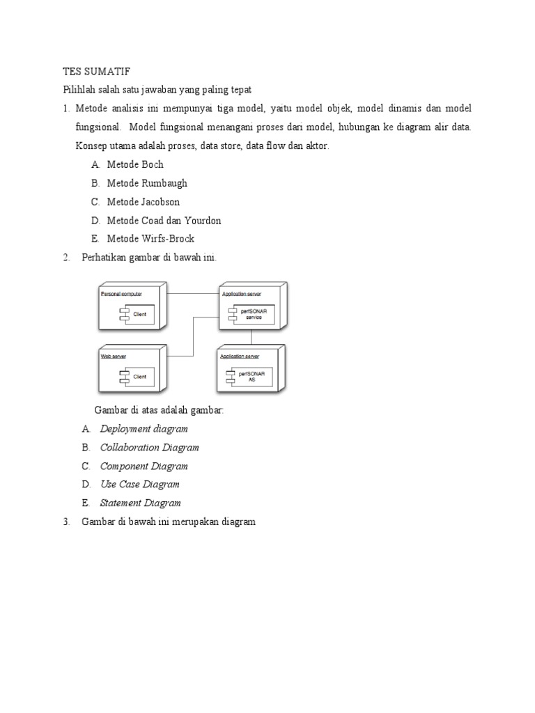 Kumpulan Soal Modul 2 Latihan RPL 1 | PDF