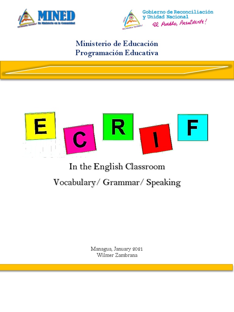Ecrif Module 2021 | PDF | Lesson Plan | Learning Styles