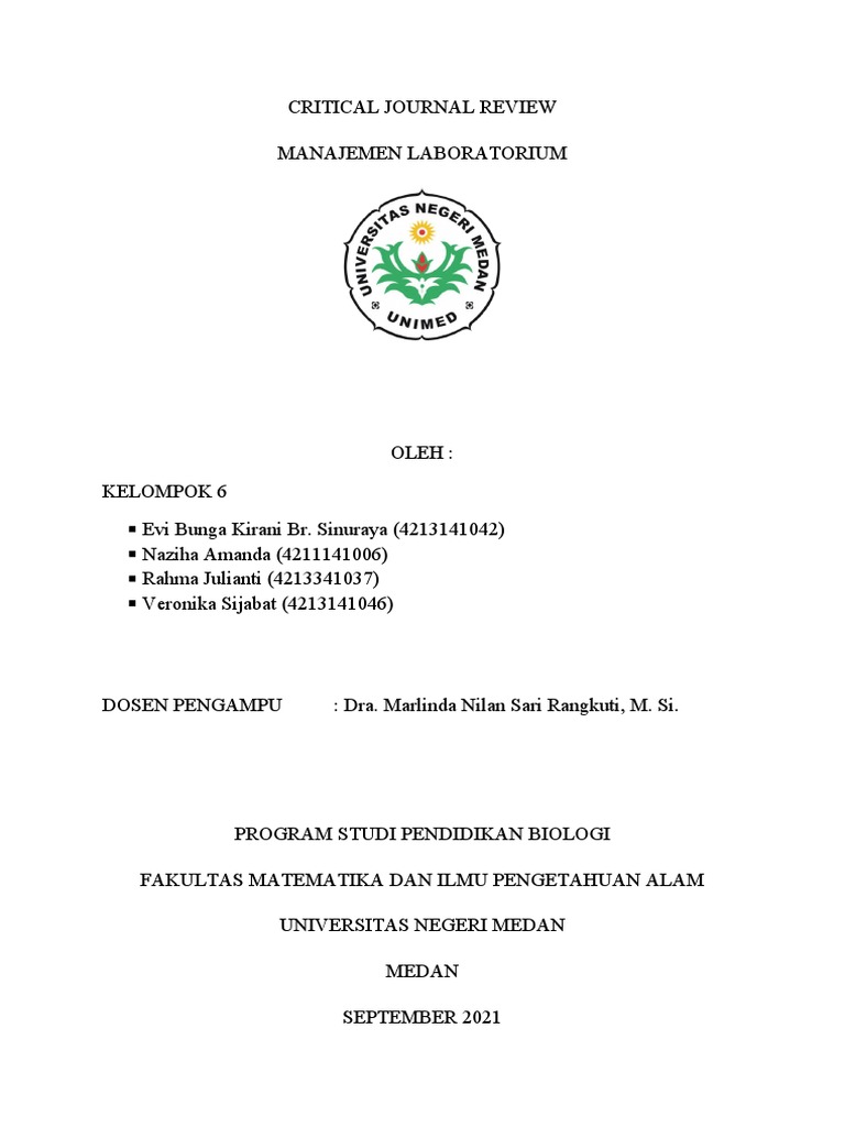 CJR Kelompok 6 Manajemen Lab | PDF