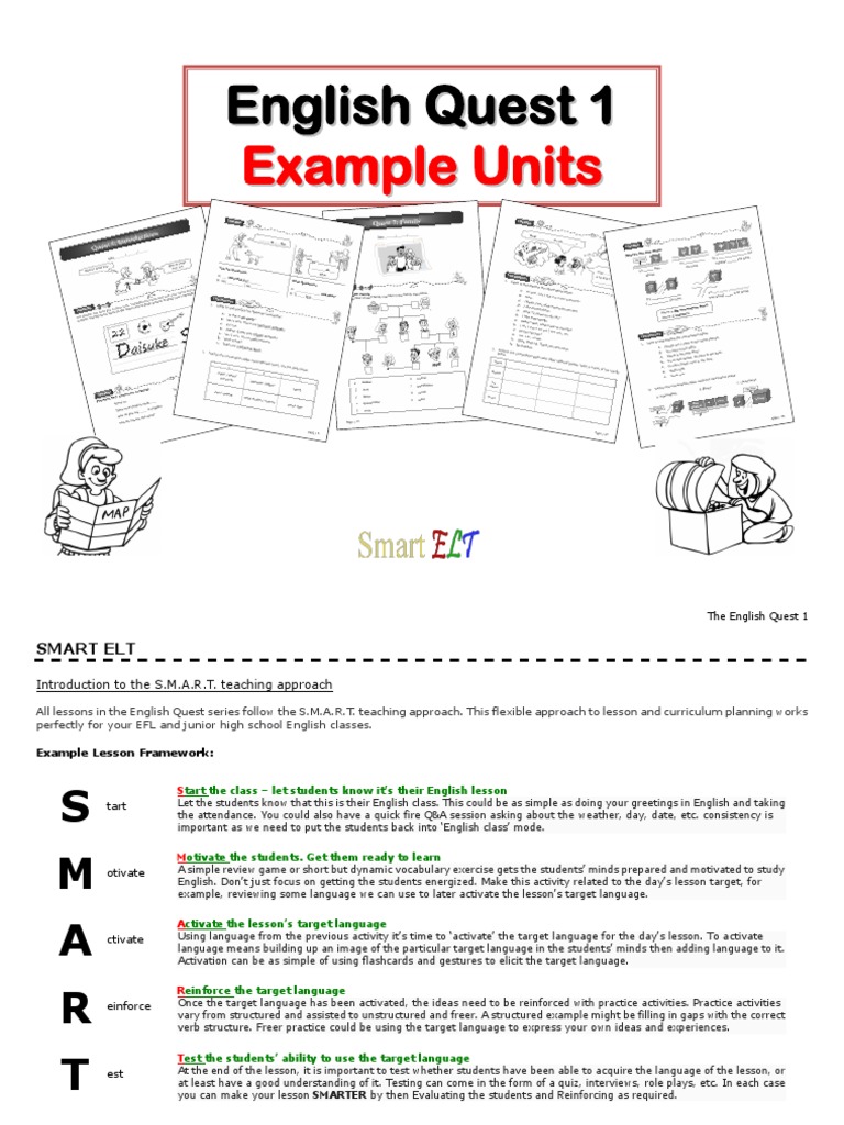 English Quest 1 - Explanation and Examples | PDF | Second Language ...