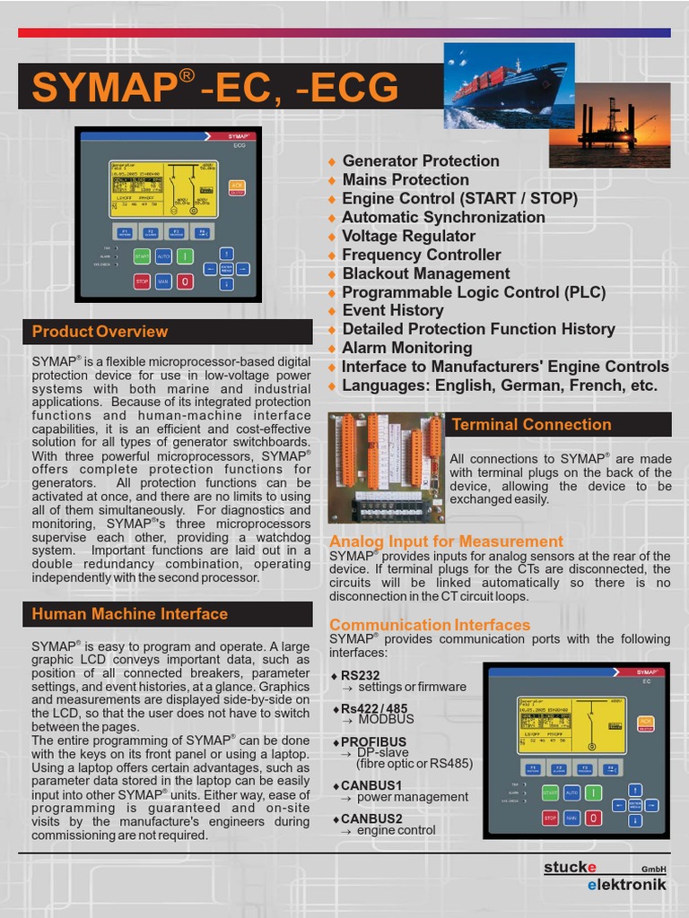 Symap Ec Ecg: Product Overview | PDF | Programmable Logic Controller | Electronics