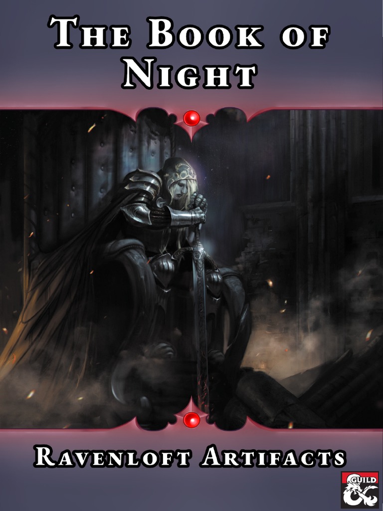 The Book of Night - Ravenloft Artifacts | PDF | Sword | Bow And Arrow