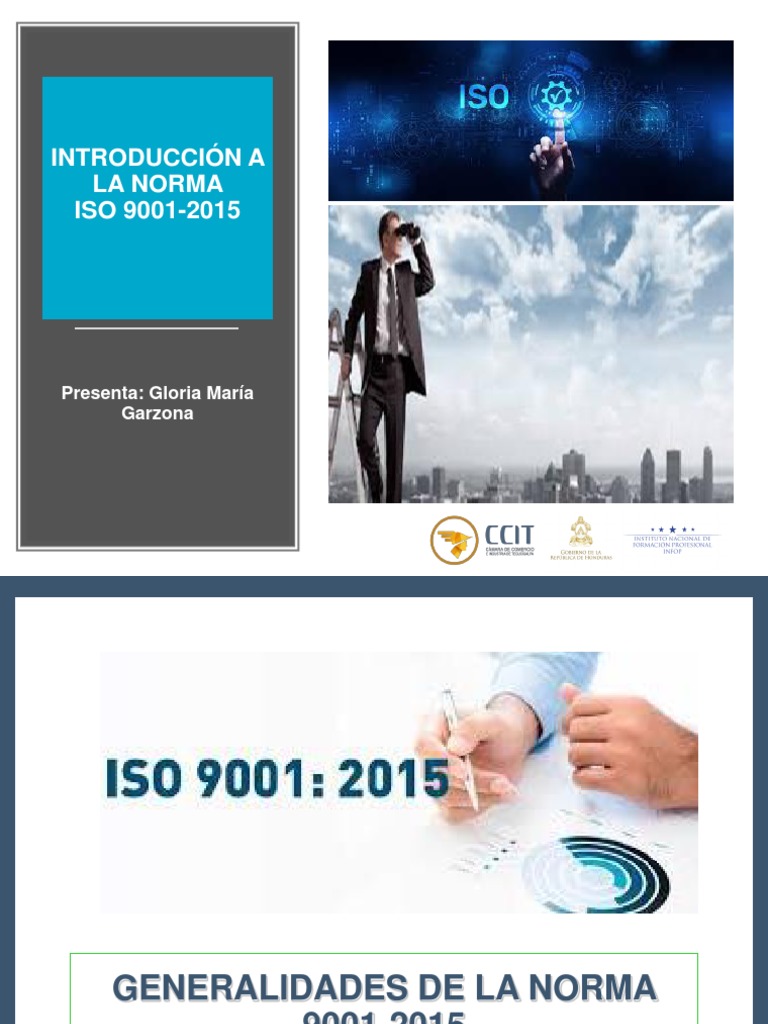 Fundamentos de La Norma Iso 9001-2015 Ccit GMGR Ago21 | PDF | Gestión de la calidad | Calidad ...