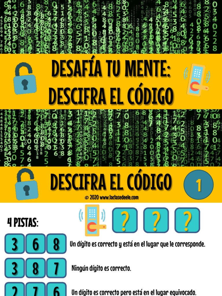 Descifra El Código | PDF