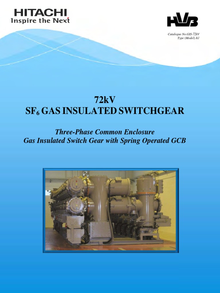 72kV GIS Catalogue | PDF | Switch | Transformer