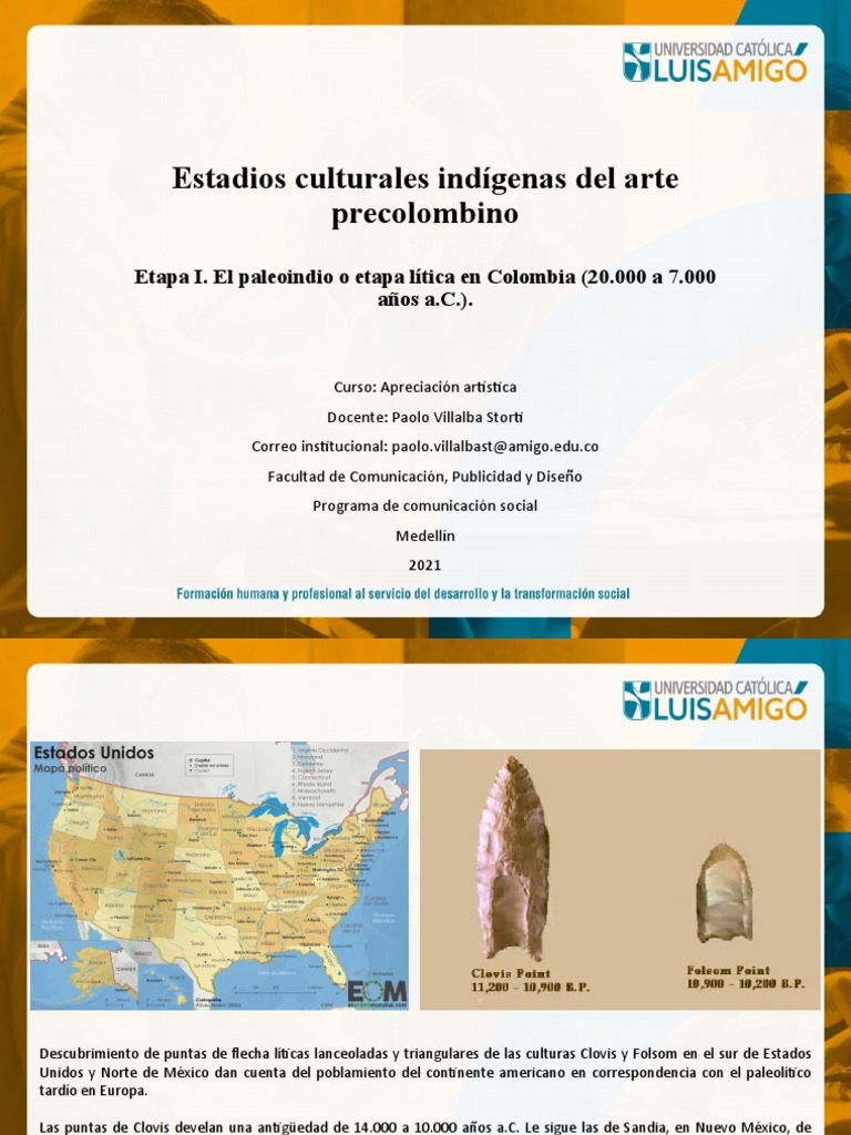 Estadios del arte precolombino en Colombia | PDF | Colombia | Pueblos ...