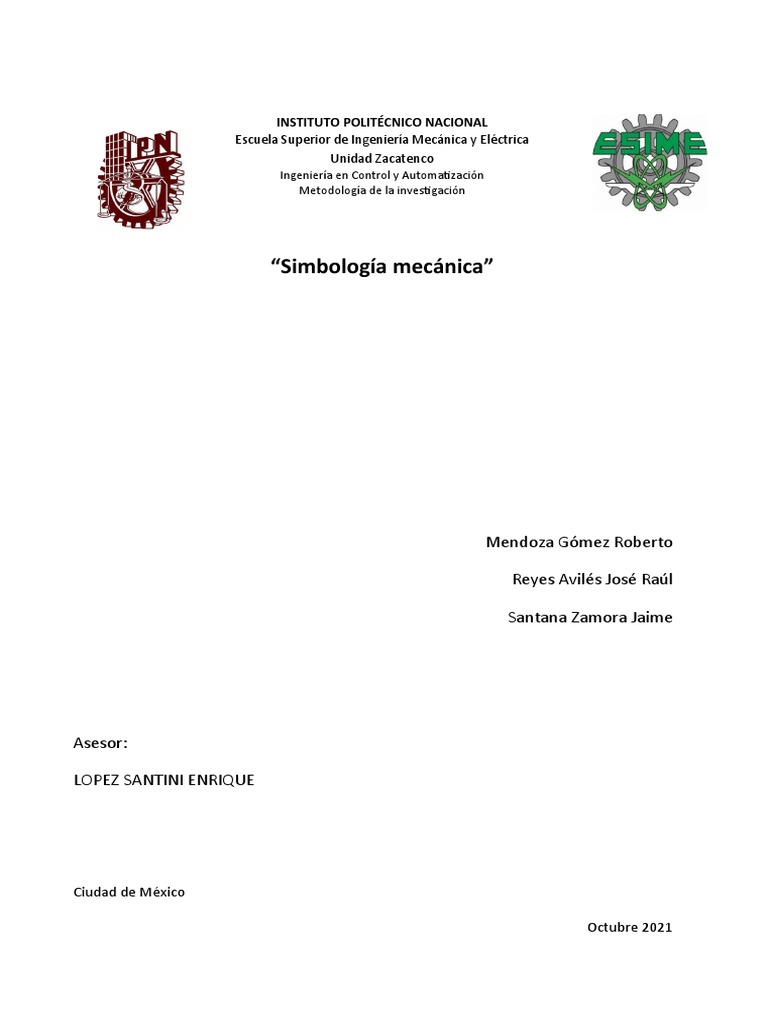 Símbolos mecánicos y sus aplicaciones | PDF | Engranaje | Eje