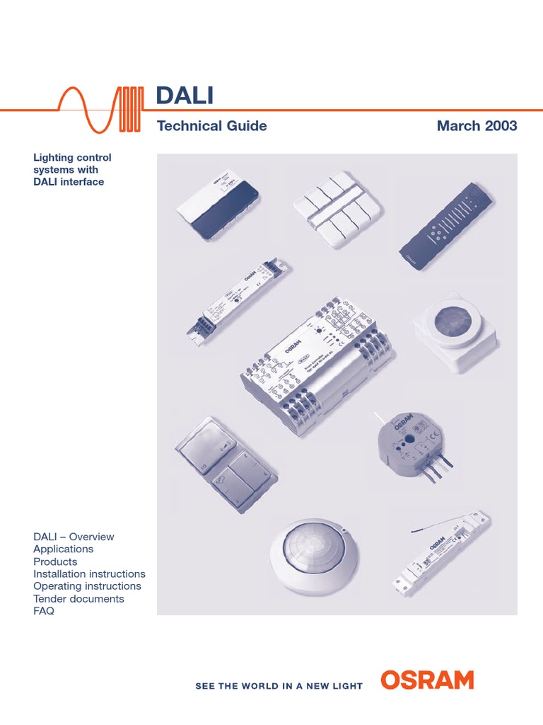 Technical Guide March 2003: Lighting Control Systems With DALI ...