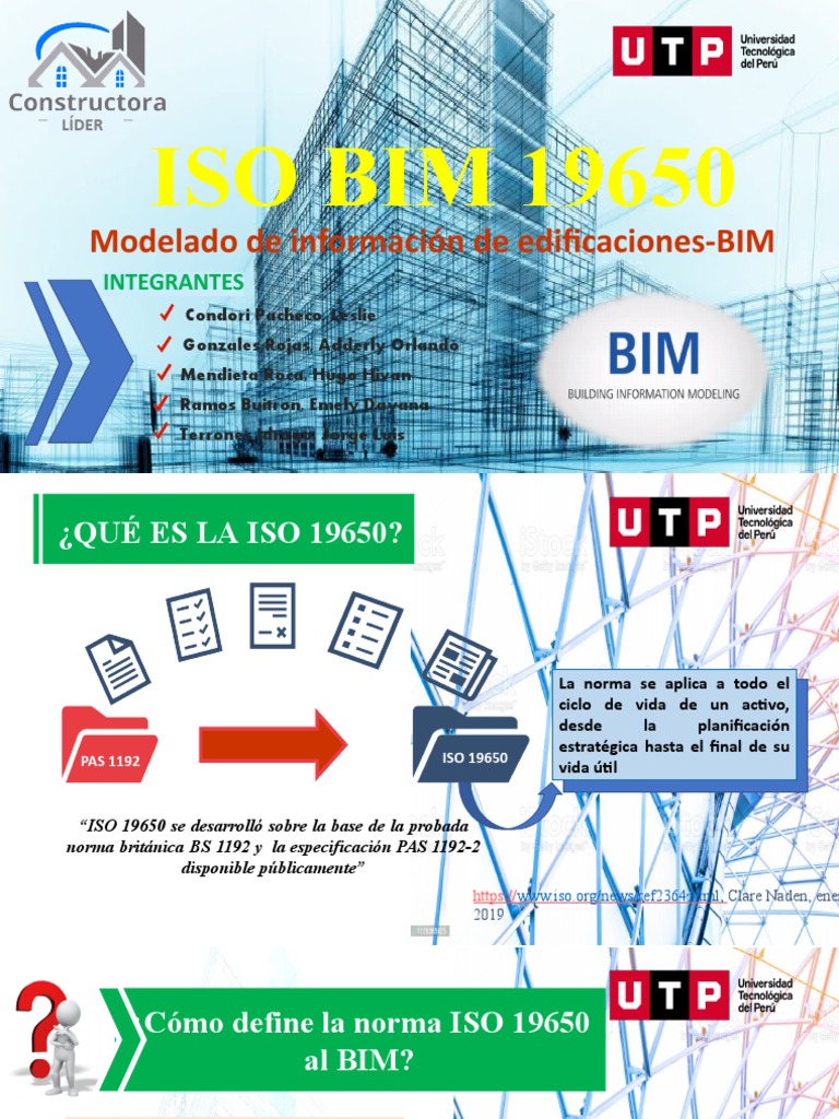 G02-Iso Bim 19650 | PDF | Organización internacional para la ...