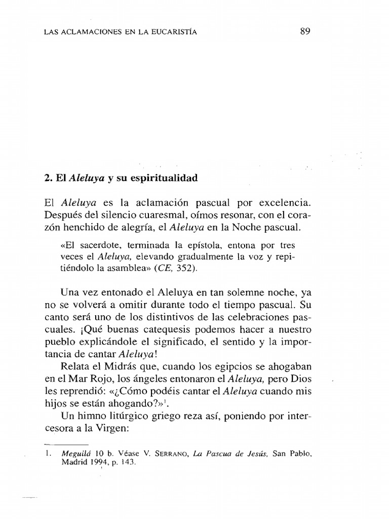 La espiritualidad del Aleluya y su importancia en la liturgia ...