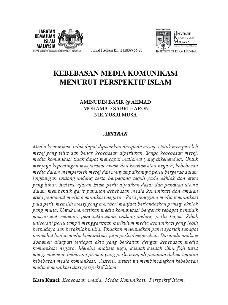 Peranan Media Massa | PDF