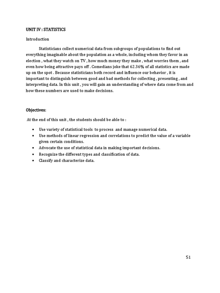 Learn Key Statistical Concepts with Examples | PDF | Level Of ...