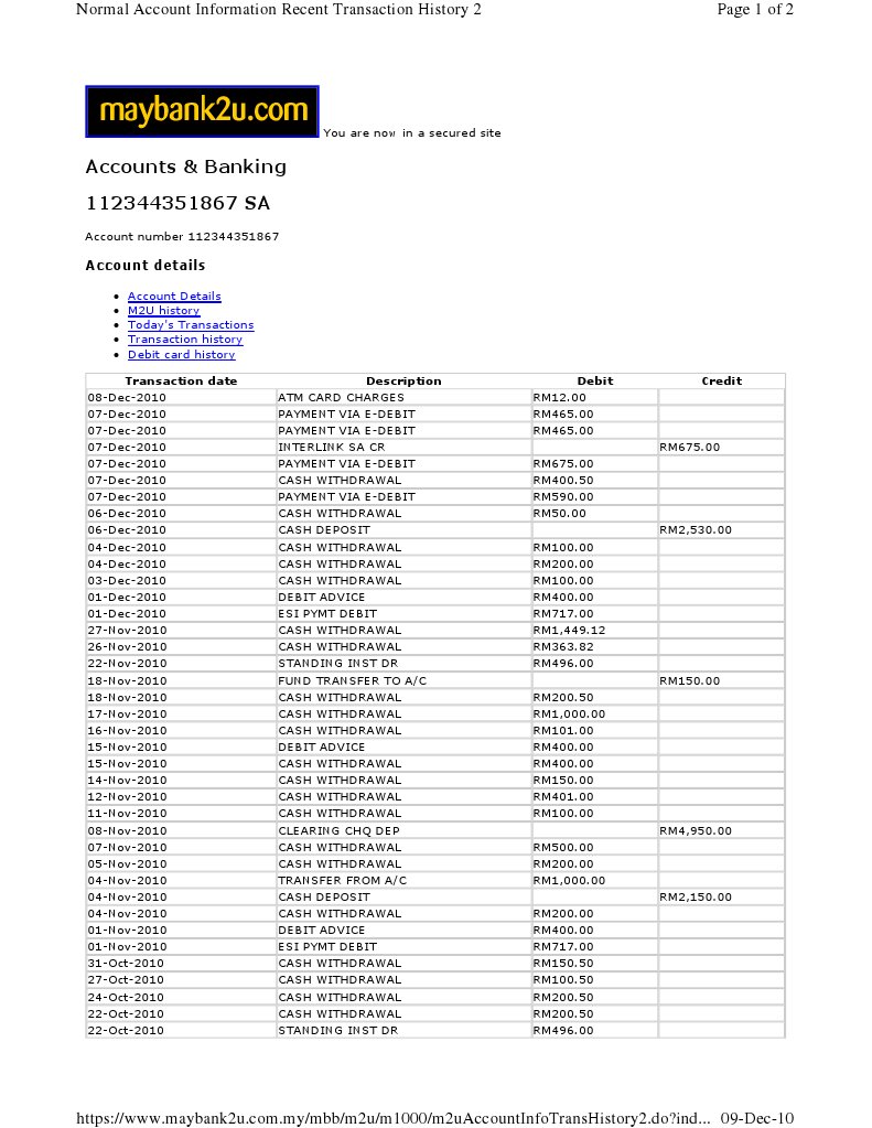 Https WWW - Maybank2u | PDF | Debit Card | Financial Transaction