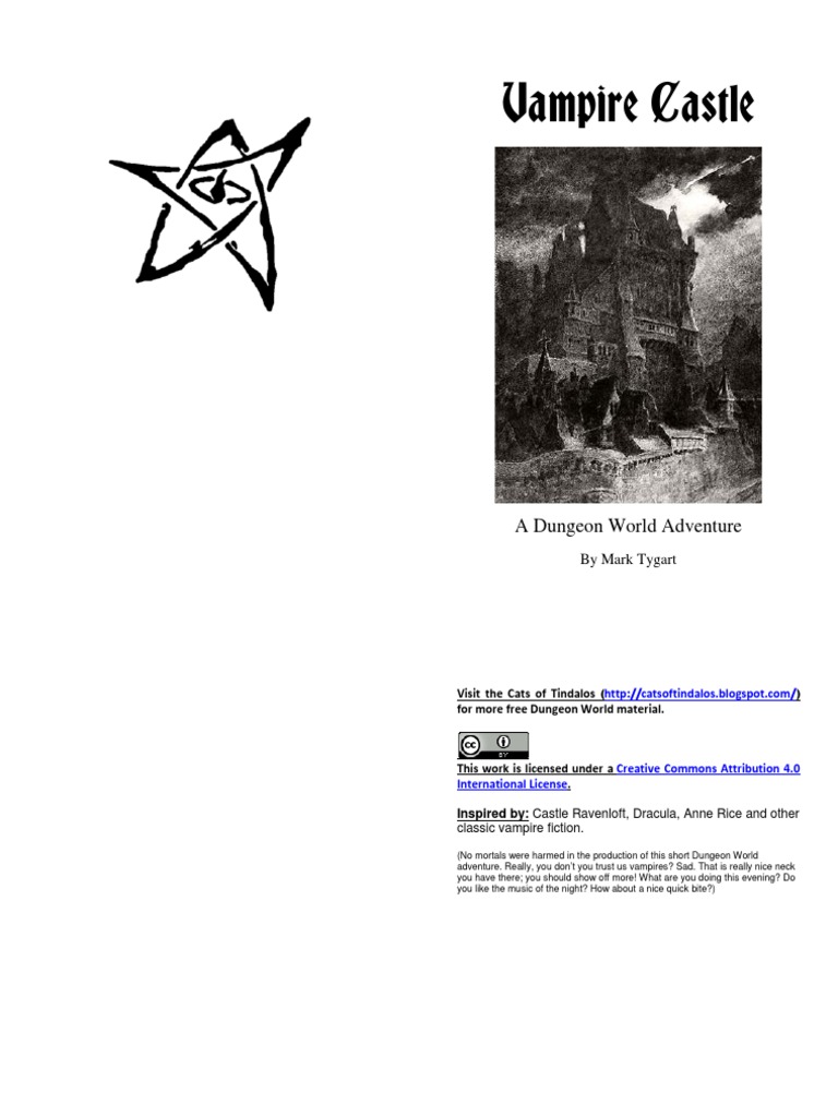 Vampire Castle Base Booklet | PDF | Vampires | Spider