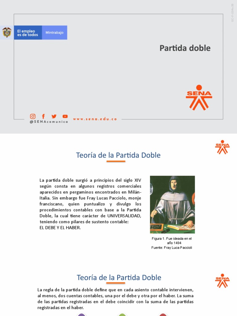 Partida Doble | PDF | Contabilidad | Servicios financieros