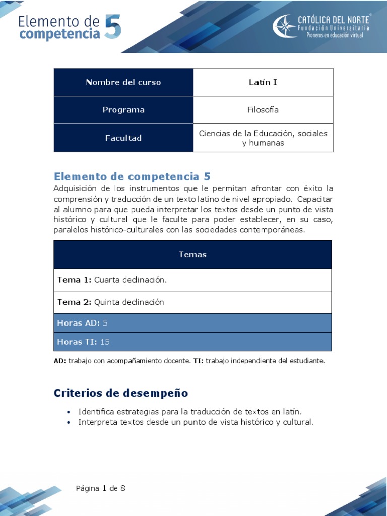 Cuarta y Quinta Declinación Latina | PDF | latín | Traducciones