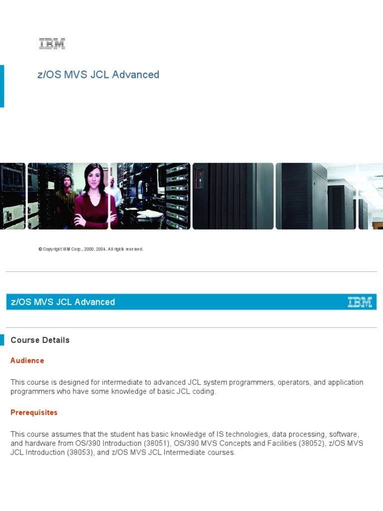 IBM Question Paper-JCL | PDF | Computer Science | System Software