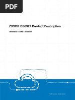 ZXRAN A9722 M1821 Product Description | PDF | 4 G | Broadband