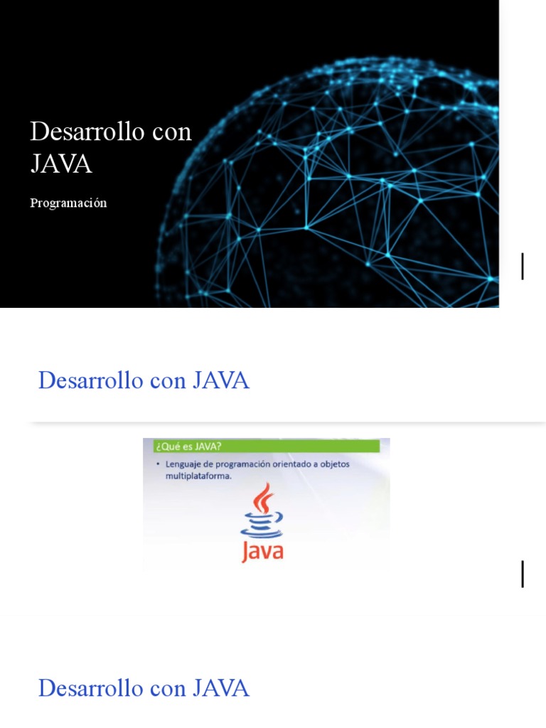 Desarrollo JAVA | PDF