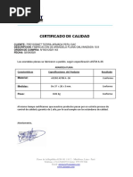 Arandelas Estructurales ASTM F-436 | PDF