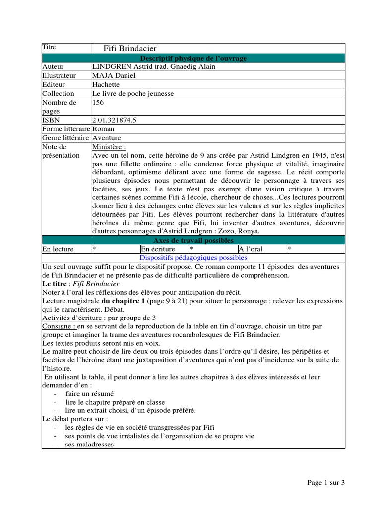 Fifi | PDF | Mystère, thriller et fiction policière