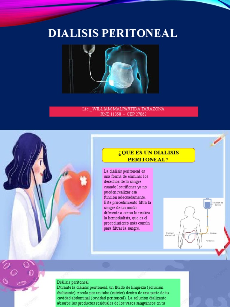 Guía De Diálisis Peritoneal En Casa Pdf Diálisis Peritoneo
